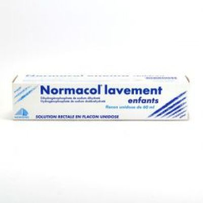 Normacol Lavement Enfants, Flacon Unidose De 60 ml - MEDA PHARMA - Prix