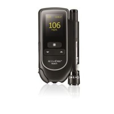 ACCU-CHEK Mobile Kit de glycémie Roche Diagnostic (1 lecteur + 1 ...